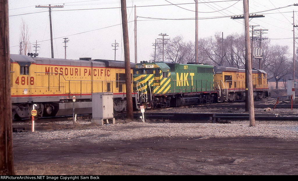 MP 4818, MKT 197, and UP 161